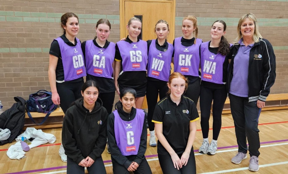 Caroline Chisholm School - Sixth Form Netball friendly