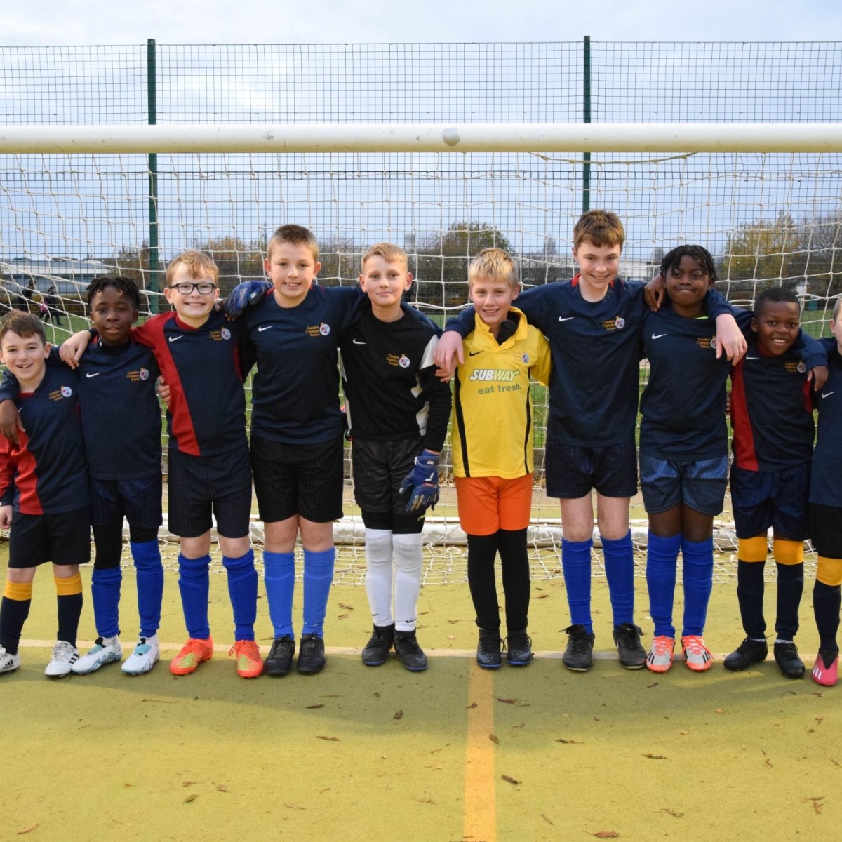 Caroline Chisholm School - Year 5/6 Boys Football v Hackleton - 22/11/23